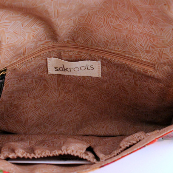 Sakroots | Bags | Sakroots Red Black Crossbody Handbag Purse | Poshmark